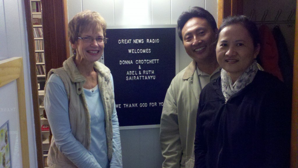 Donna Crotchett, Abel & Ruth, Serving In Thailand | Great News Radio ...